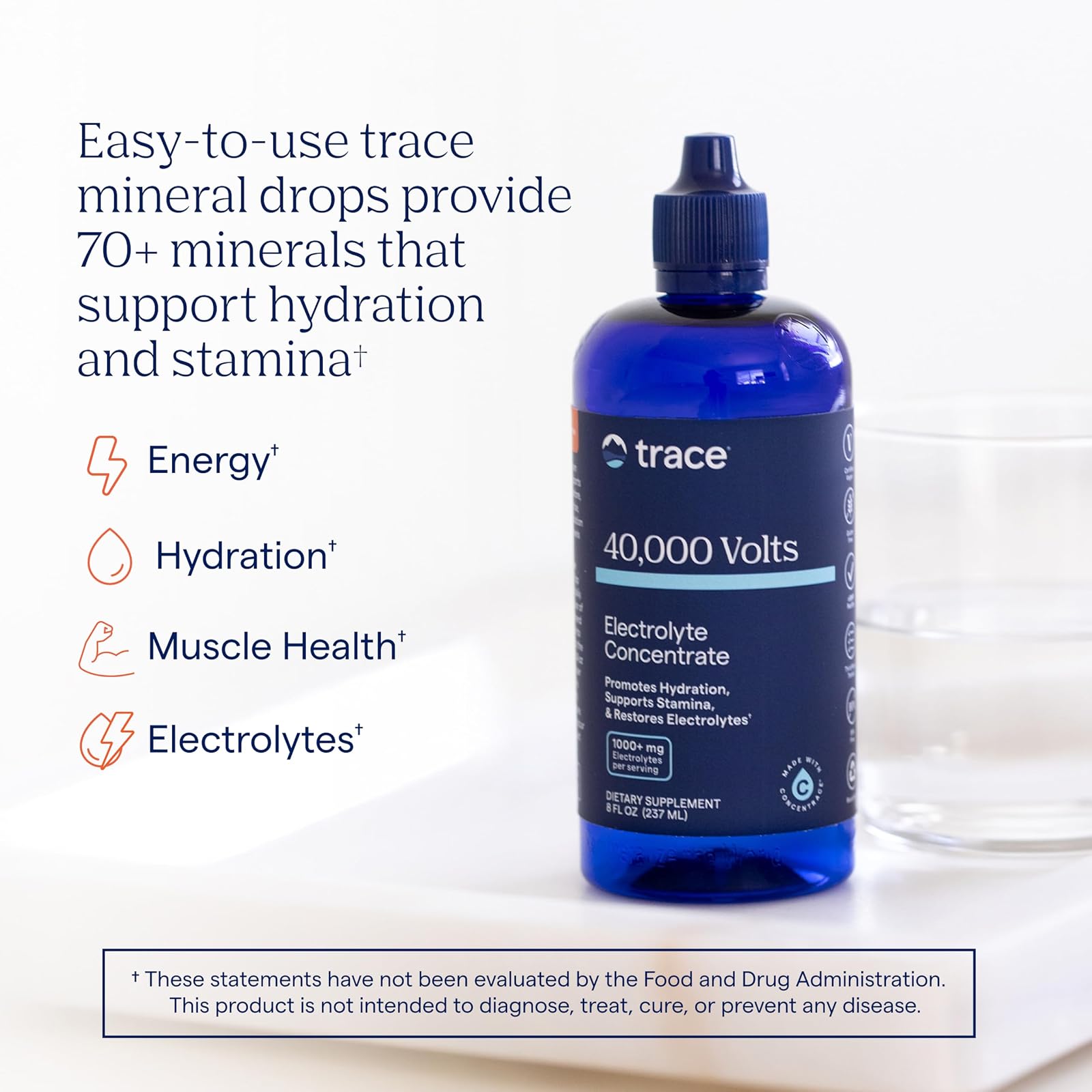 40,000 Volts electrolyte powder for hydration