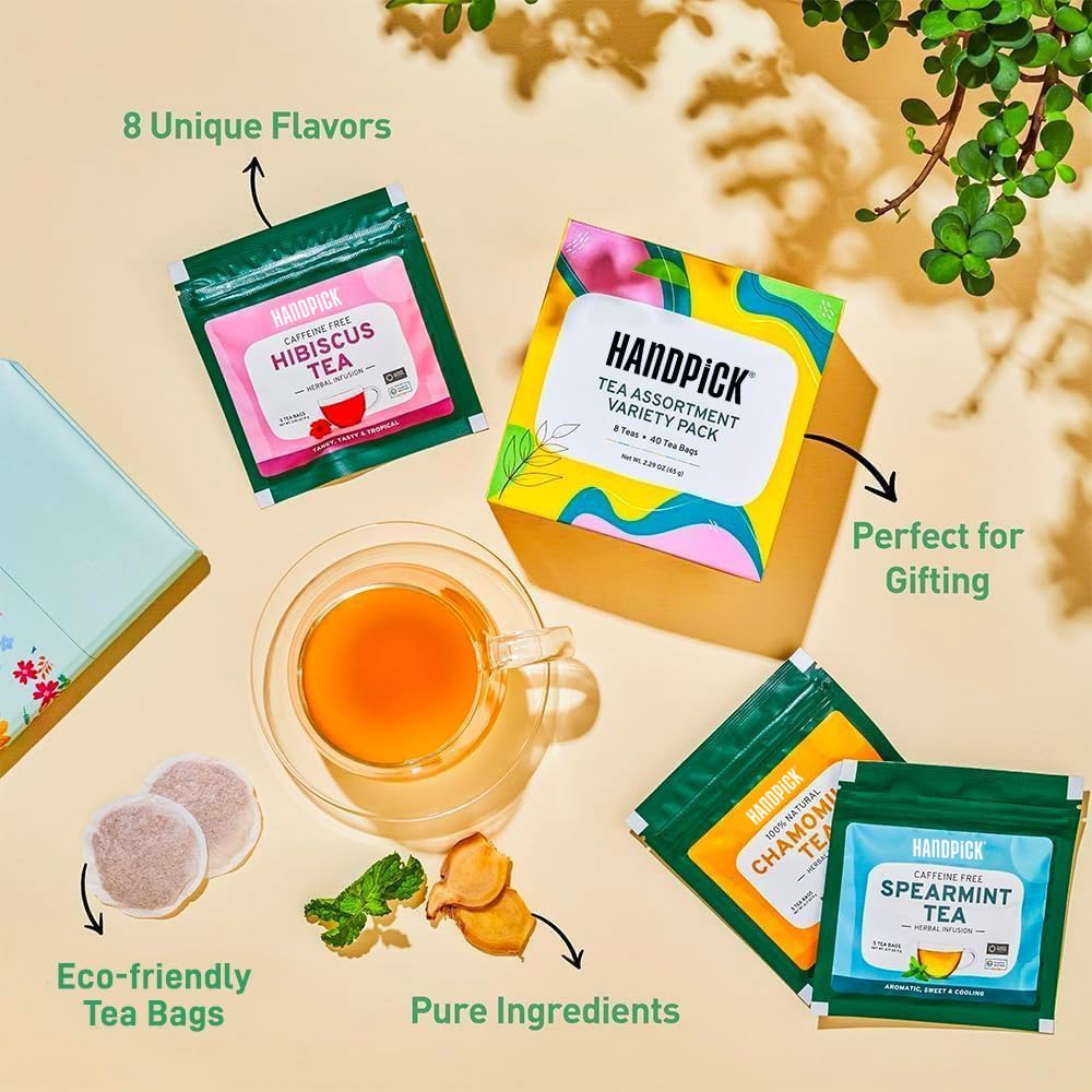 40 bags of herbal tea selection