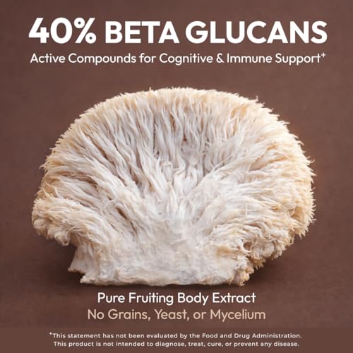 40% beta glucans for brain health