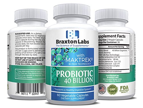 40 billion active organisms for immunity