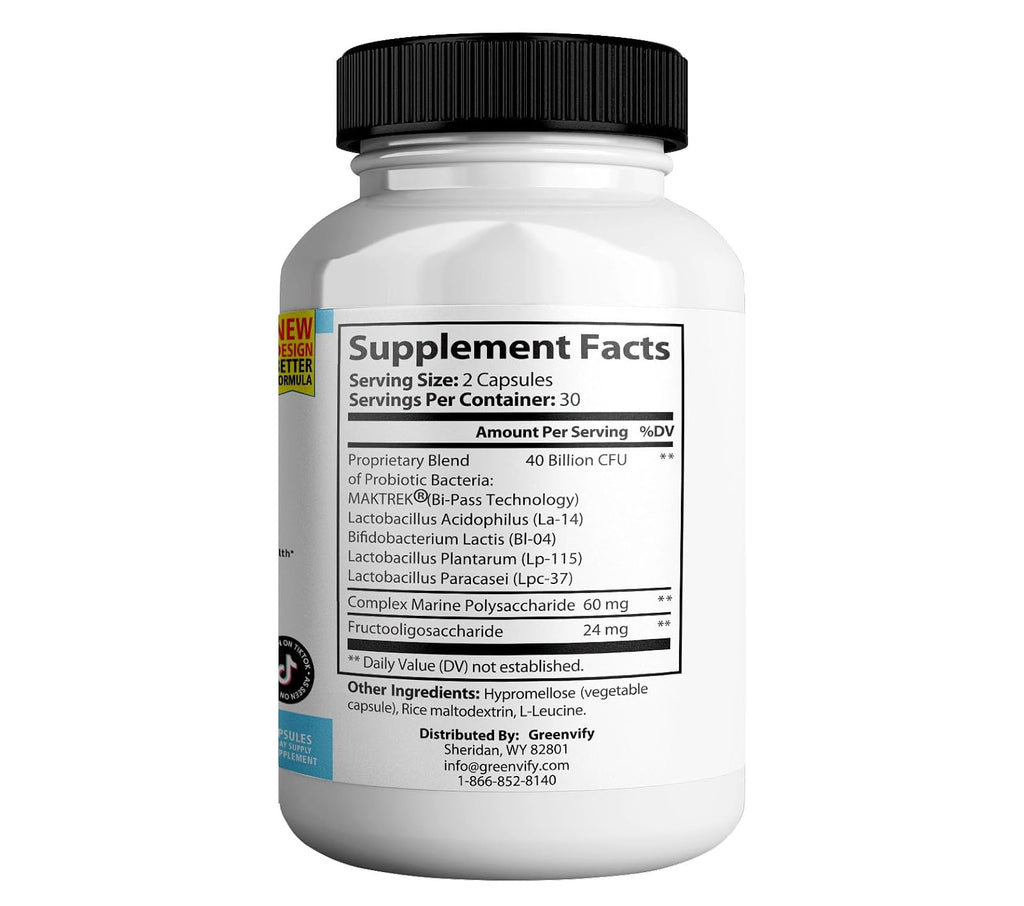 40 billion CFU digestive support capsules
