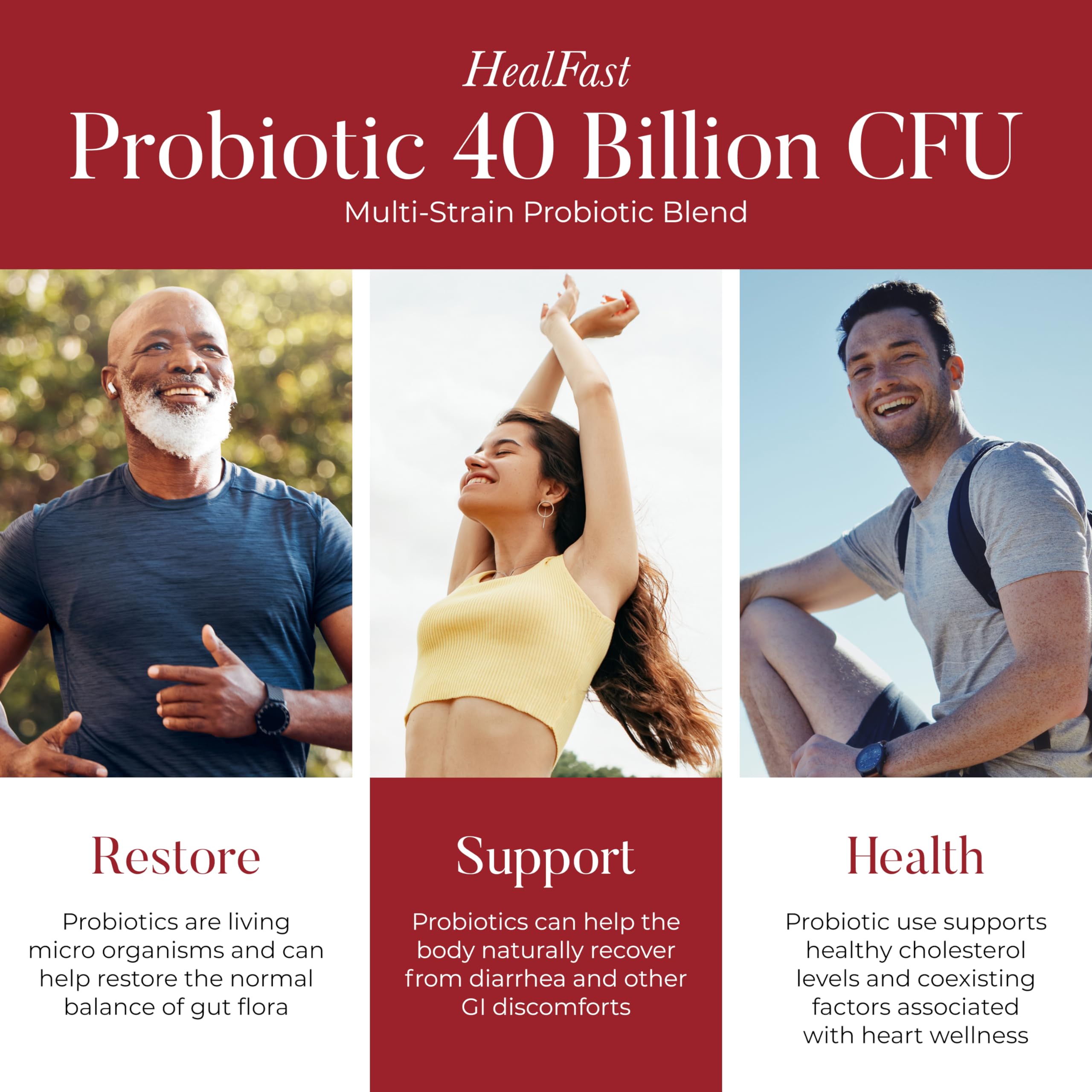 40 billion CFU probiotic benefits