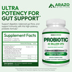 40 billion CFU probiotic capsules