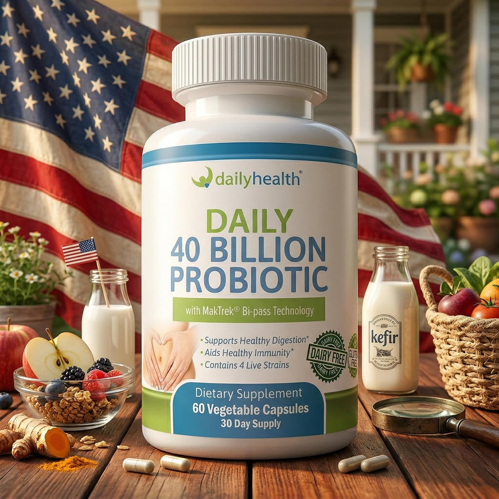 40 billion CFU probiotic for digestion