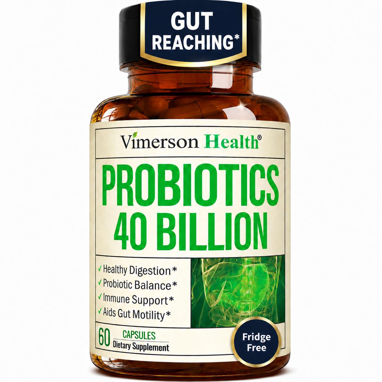 40 billion CFU probiotics capsules