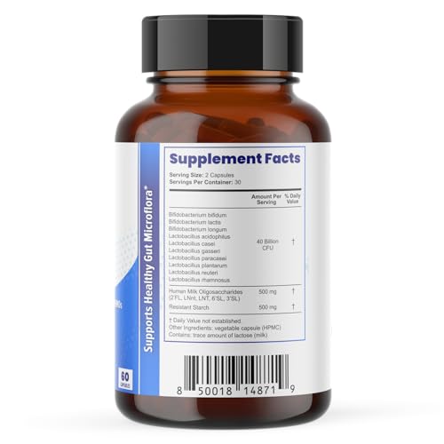 40 billion CFU probiotics for optimal wellness