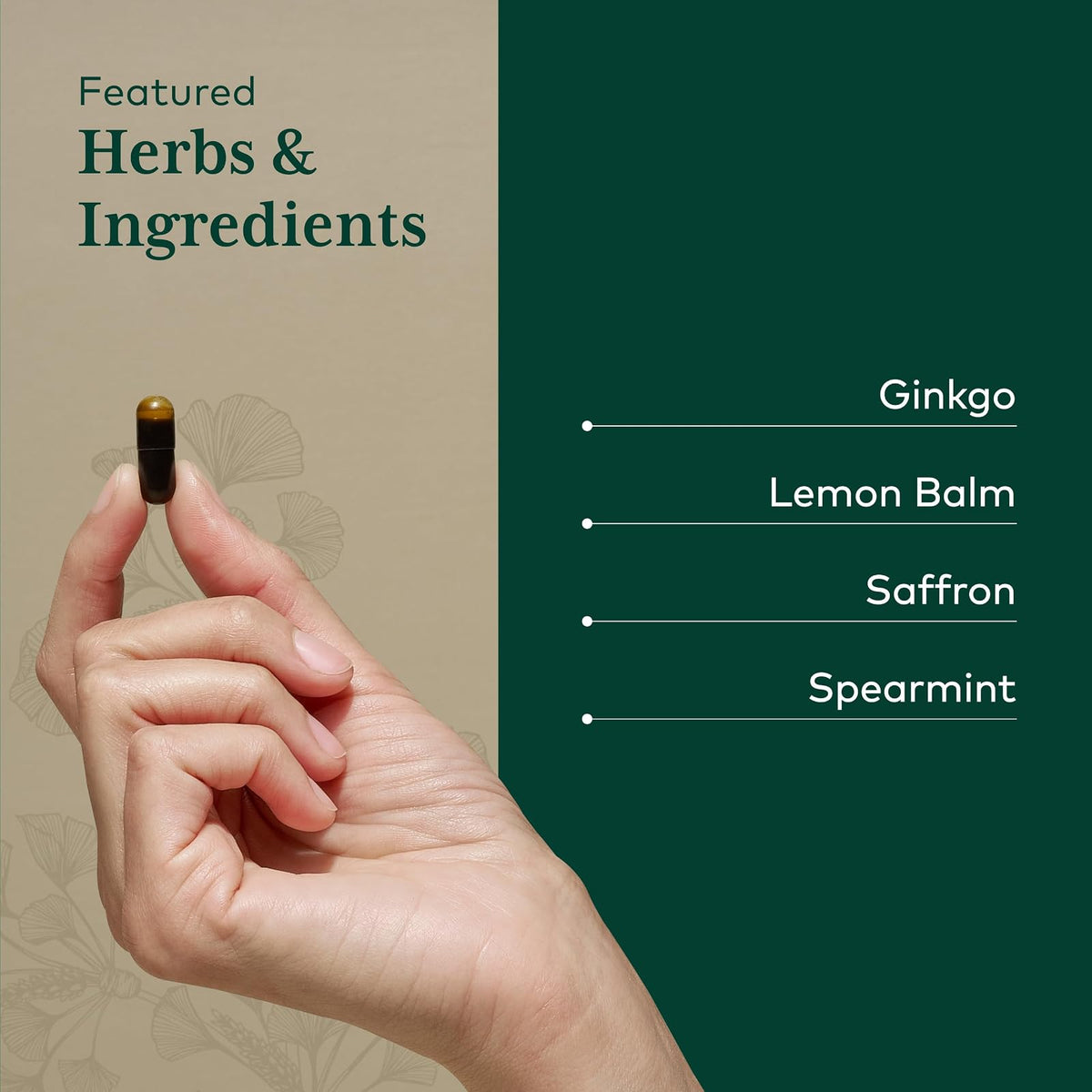 40 capsules for improved mental clarity