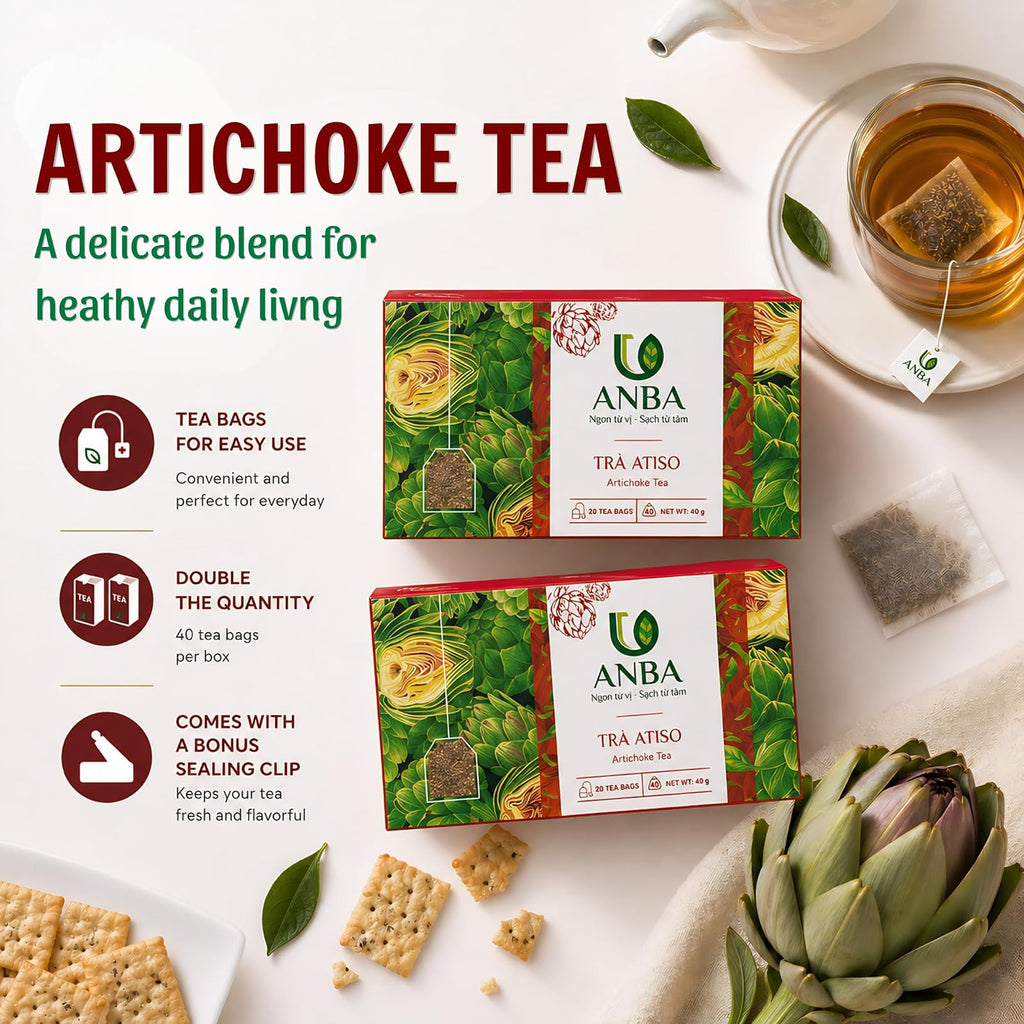 40 count artichoke tea bags