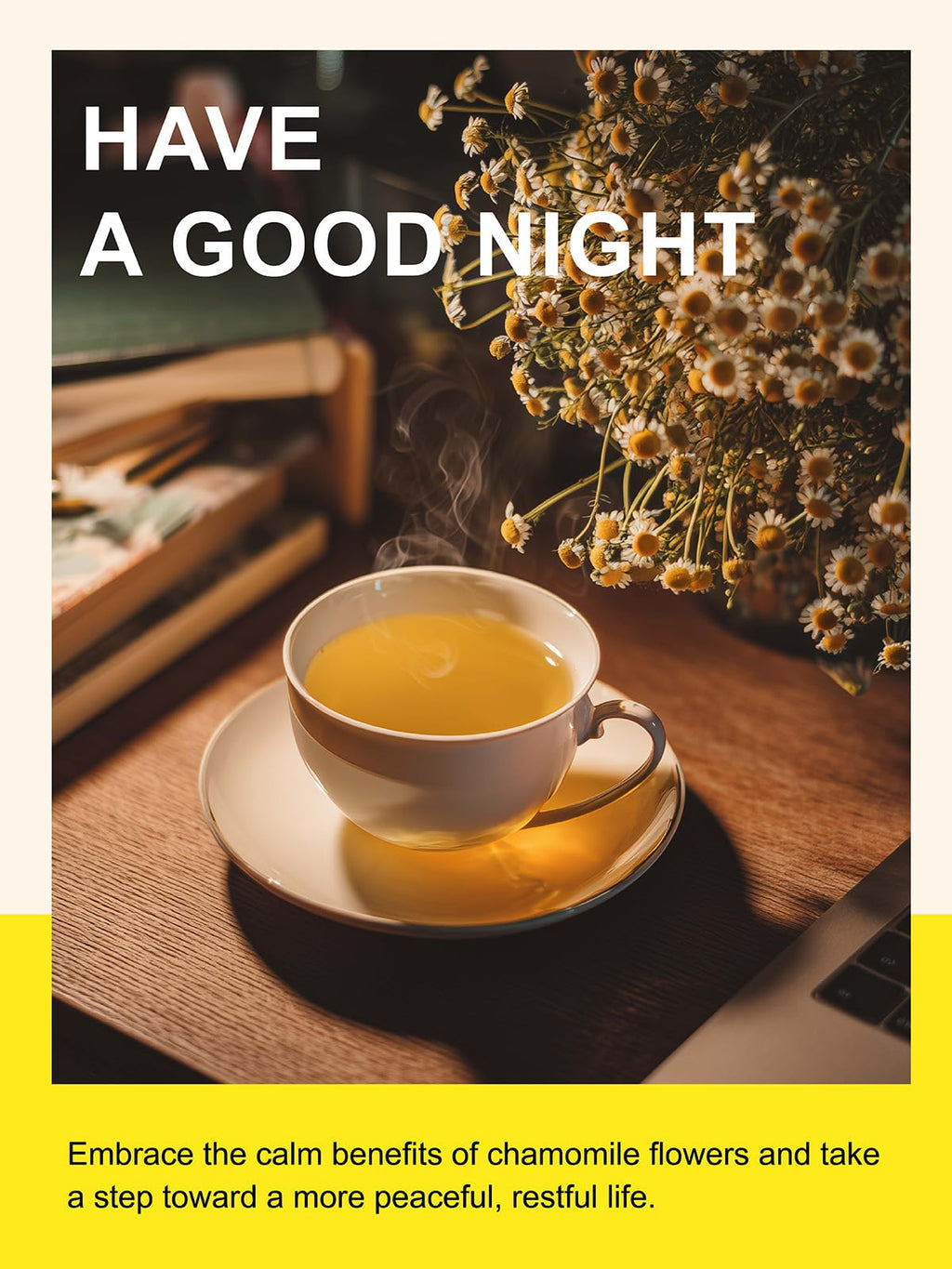 40 count chamomile tea bags for convenience