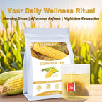 40 count corn silk tea bags
