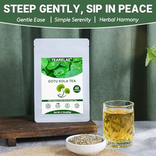 40 count Gotu Kola tea bags
