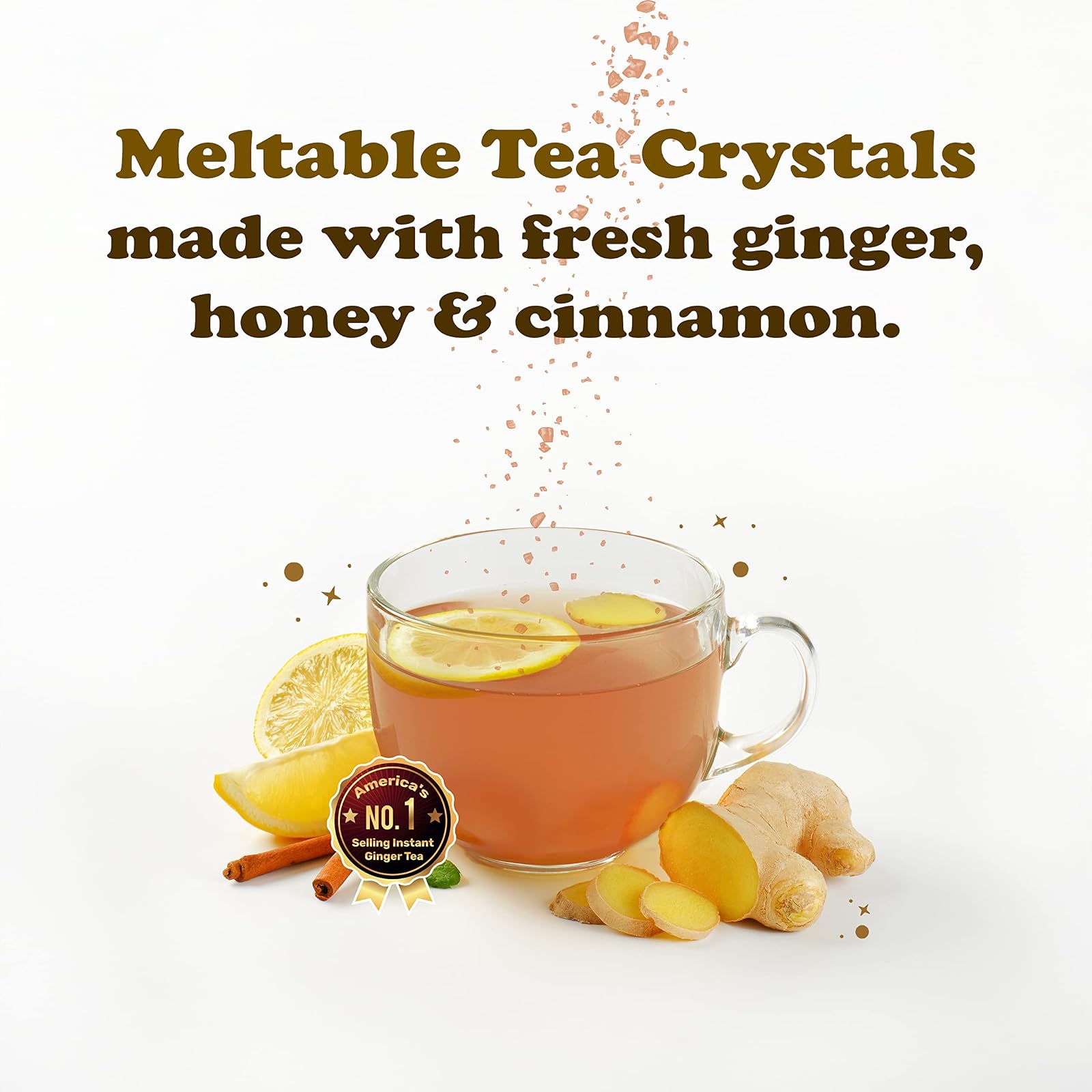 40 count honey ginger tea bags