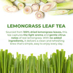 40 count lemongrass tea bags