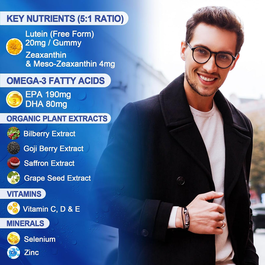 40 count lutein gummy vitamins