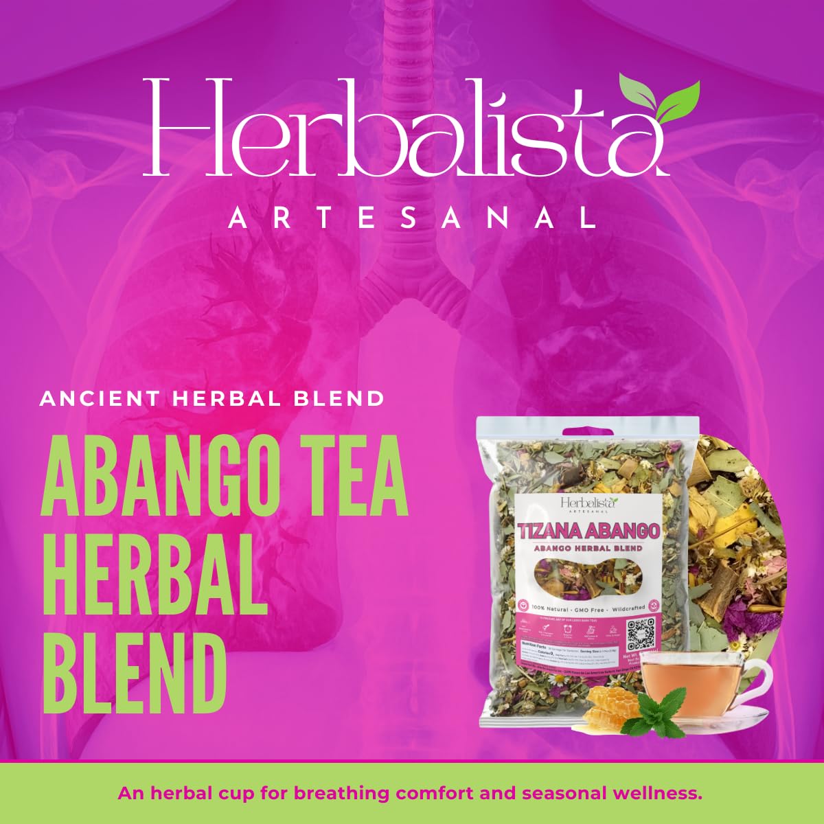 40+ cups of herbal goodness