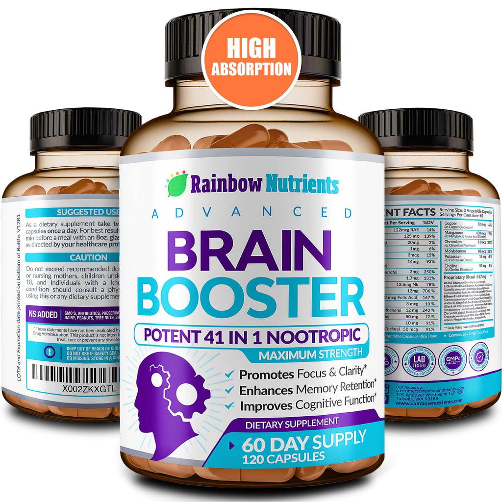 40-in-1 brain booster multivitamins