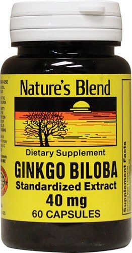 40 mg Ginkgo Biloba for memory