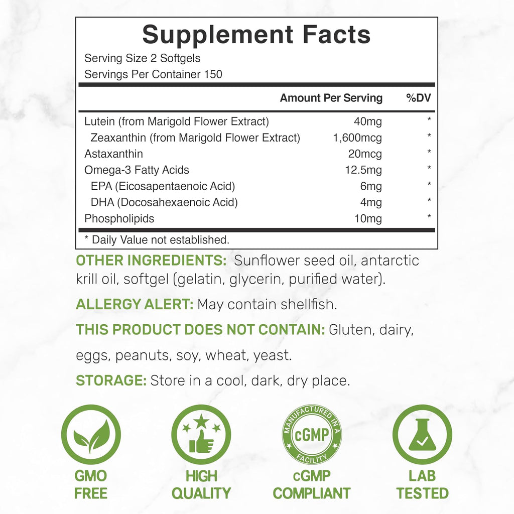 40 mg lutein and zeaxanthin benefits