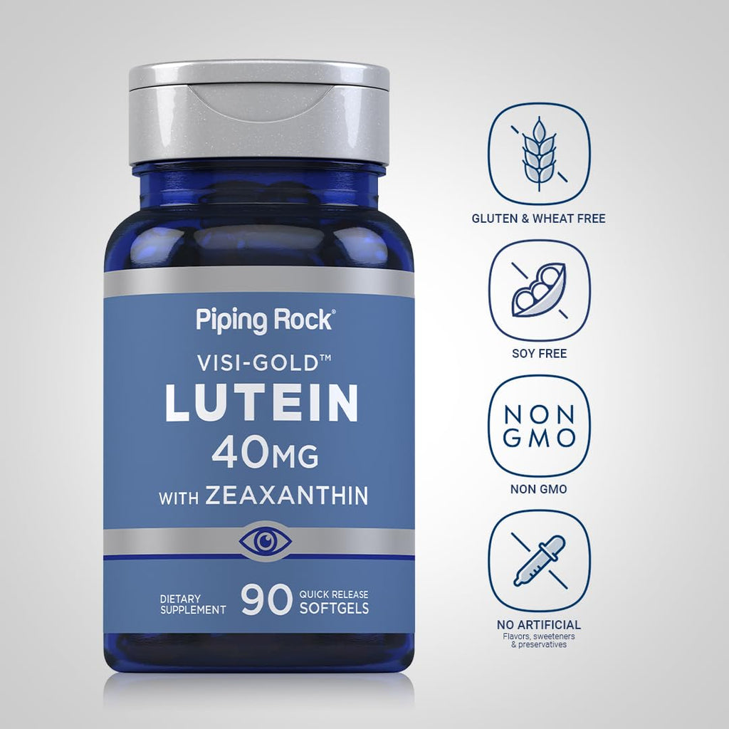40 mg lutein softgels for vision support