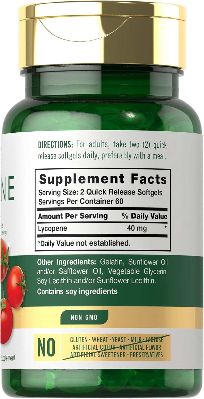 40 mg Lycopene for heart health