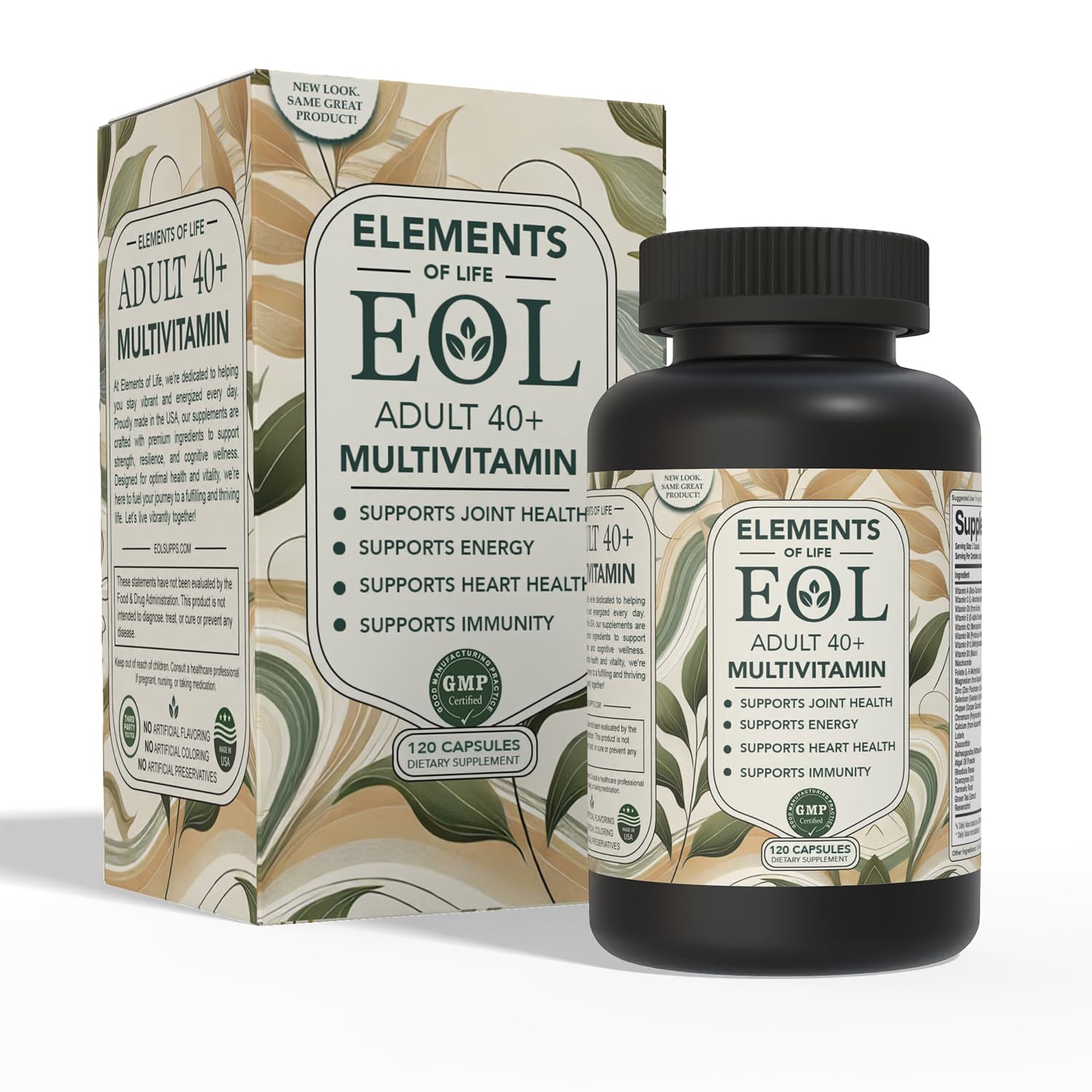 40 Plus multivitamin for seniors