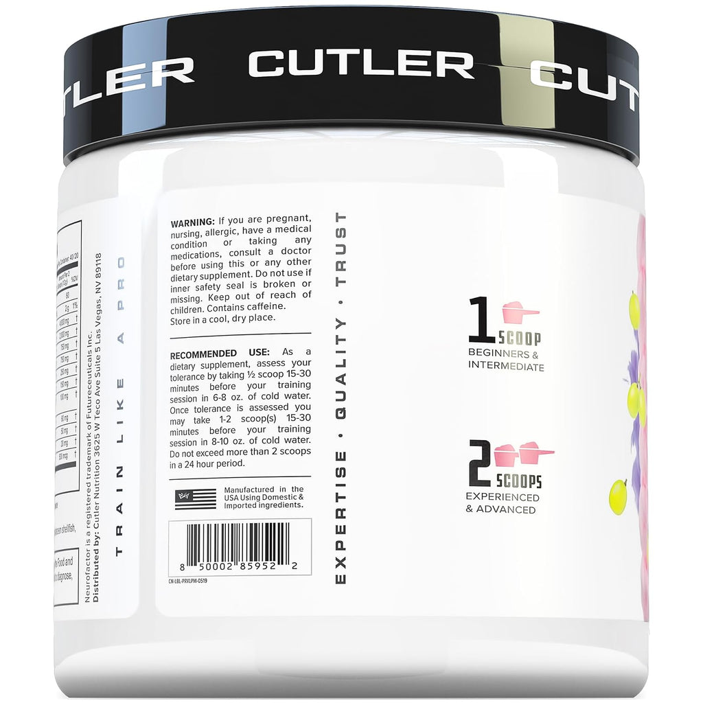 40 scoops of pre-workout energy