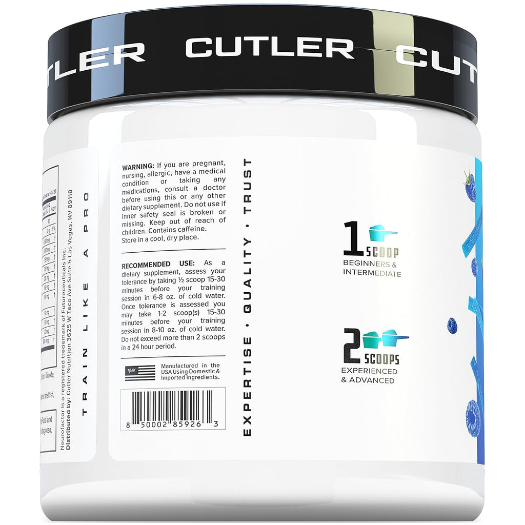 40 scoops of pre-workout performance