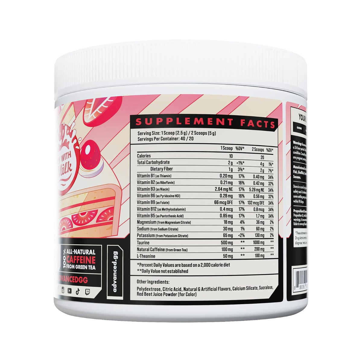 40 servings energy booster