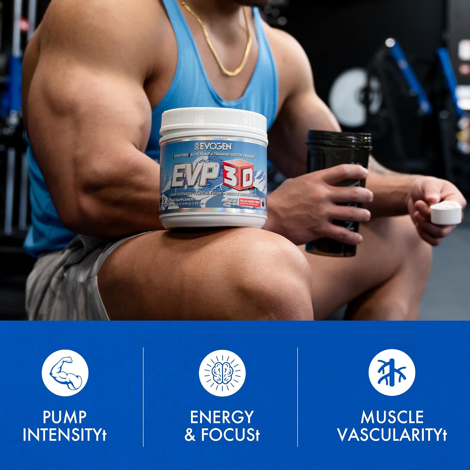 40 servings of Evogen pre-workout