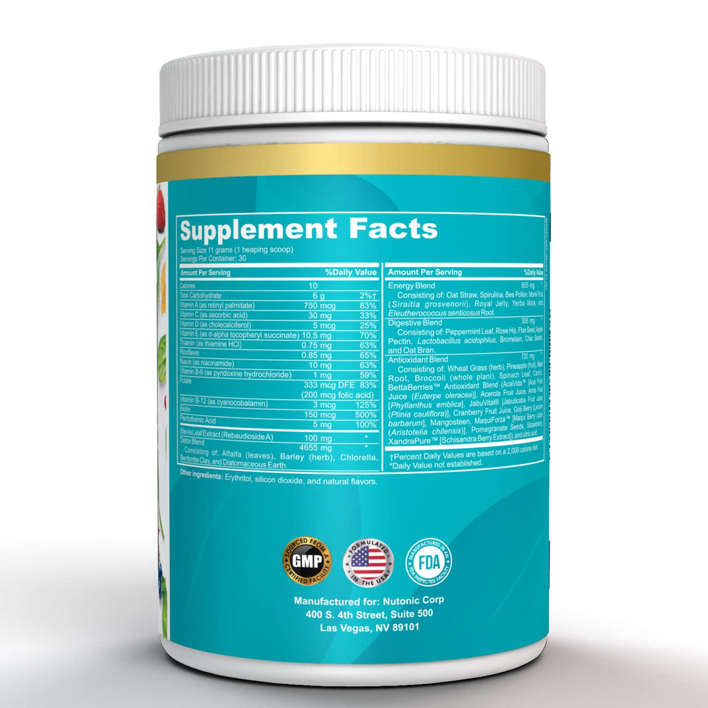 40 servings of health benefits