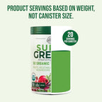 40 servings of nutrient-rich greens