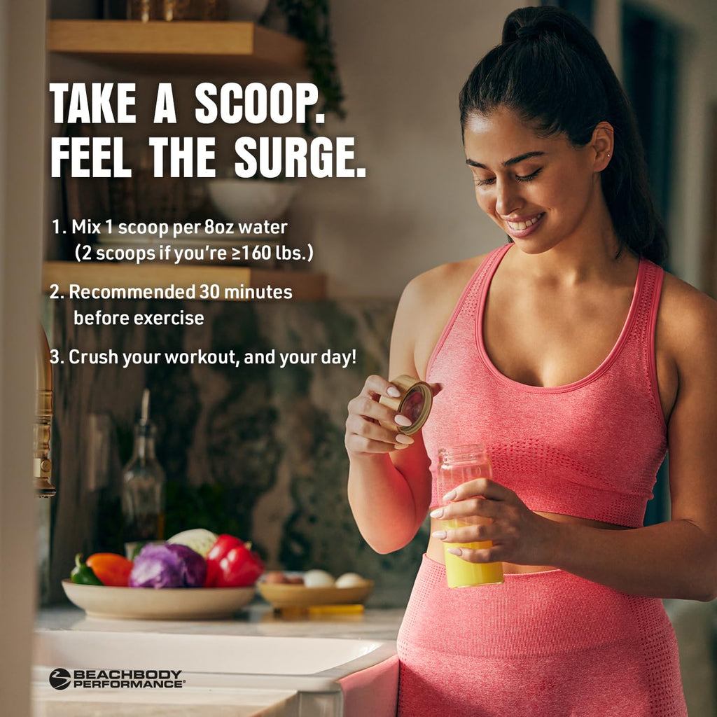 40 servings of pre-workout energy boost