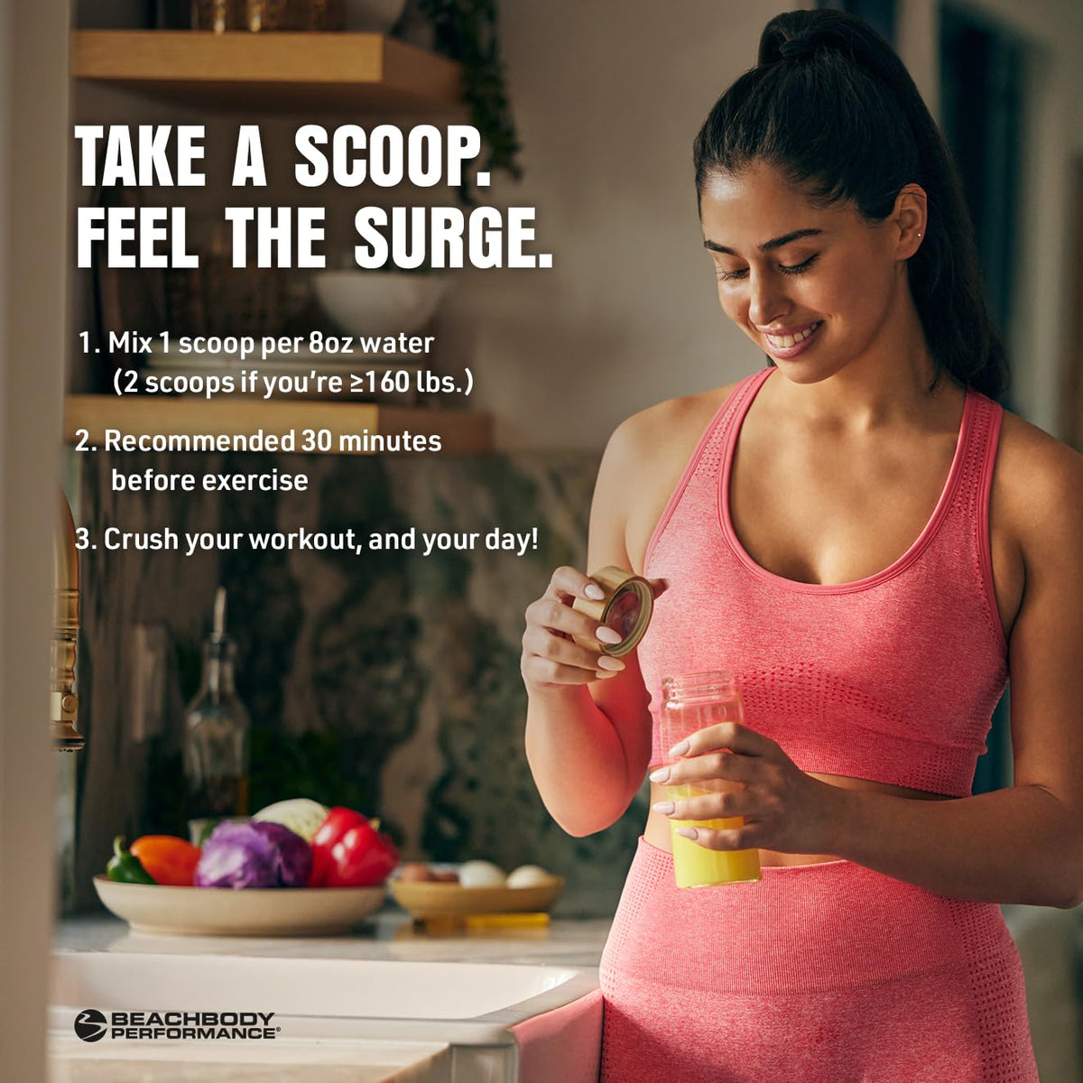 40 servings of pre-workout energy boost