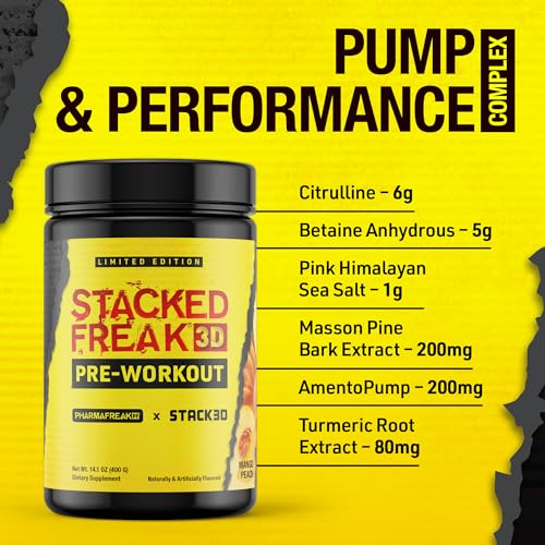 40 servings of pre workout energy