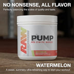 40 servings of RAW Pump pre-workout