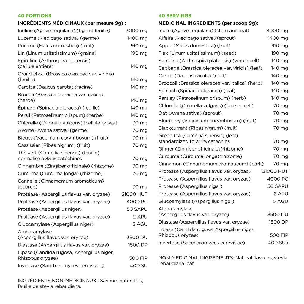 40 servings of spirulina goodness