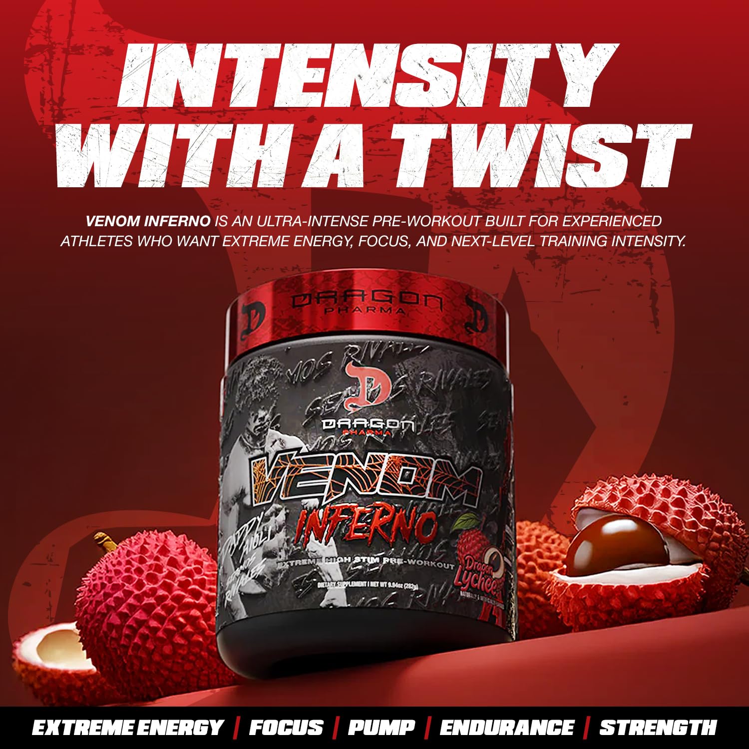 40 servings of Venom Inferno formula