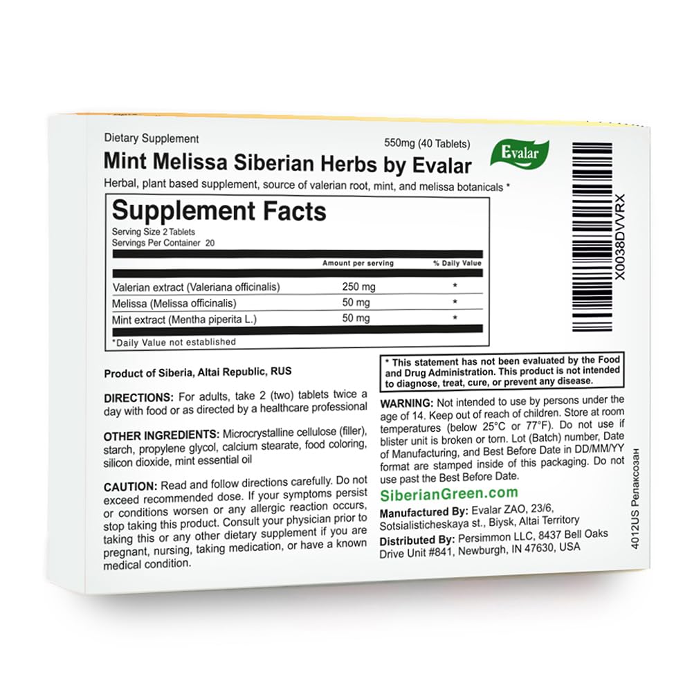 40 tabs of vitamin and mineral blend