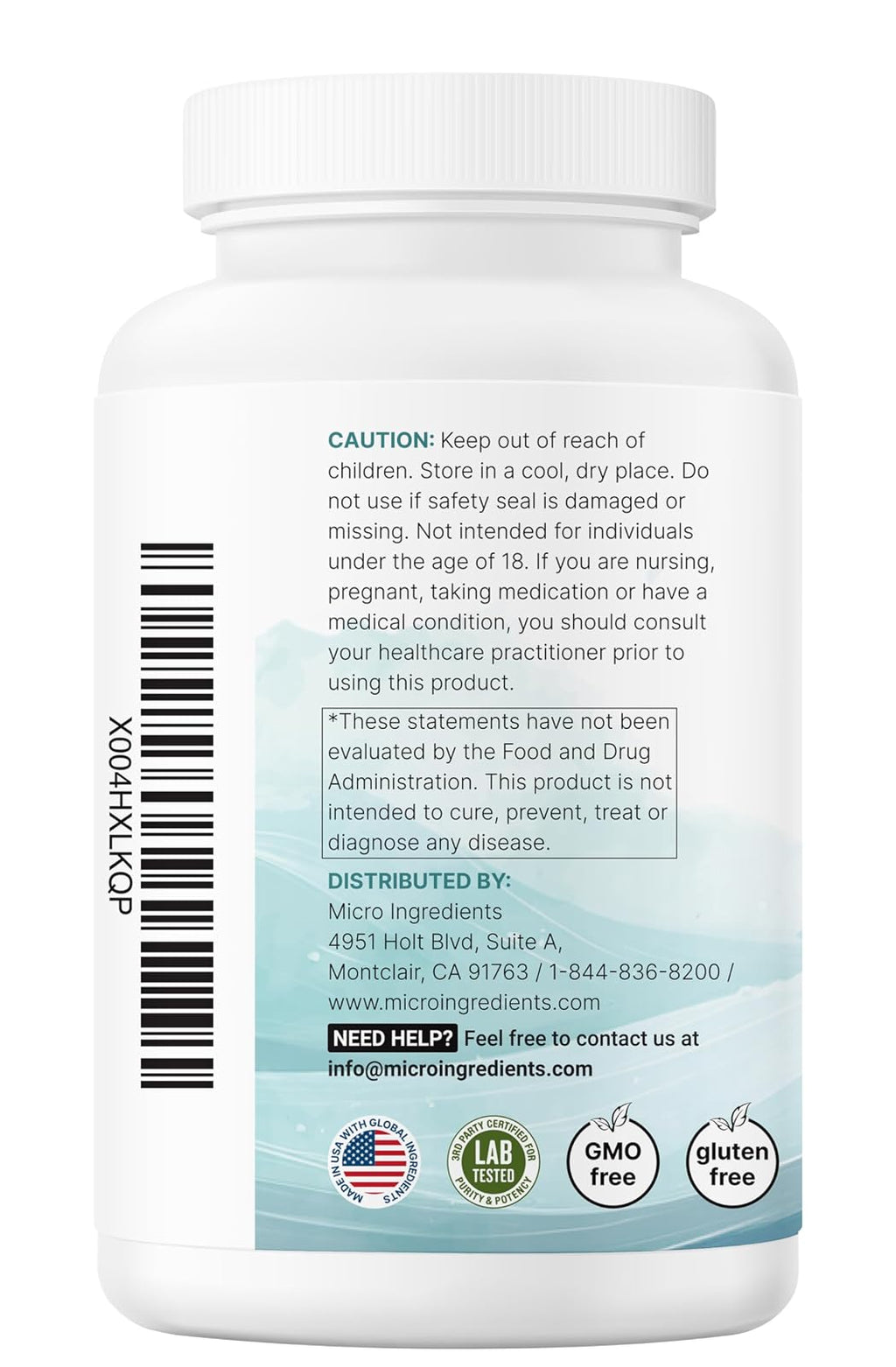 400 capsules for long-lasting supply