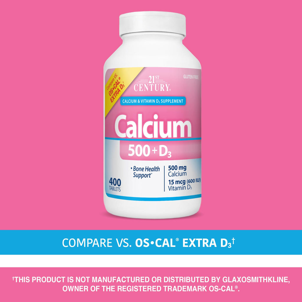 400 count calcium caplets for value