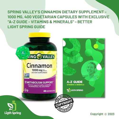 400 count cinnamon capsules bundle