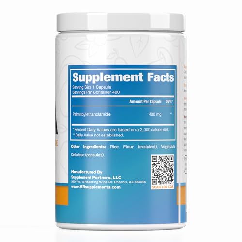 400 count palmitoylethanolamide health benefits