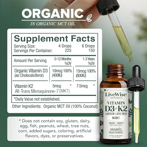 400 IU vitamin D liquid drops