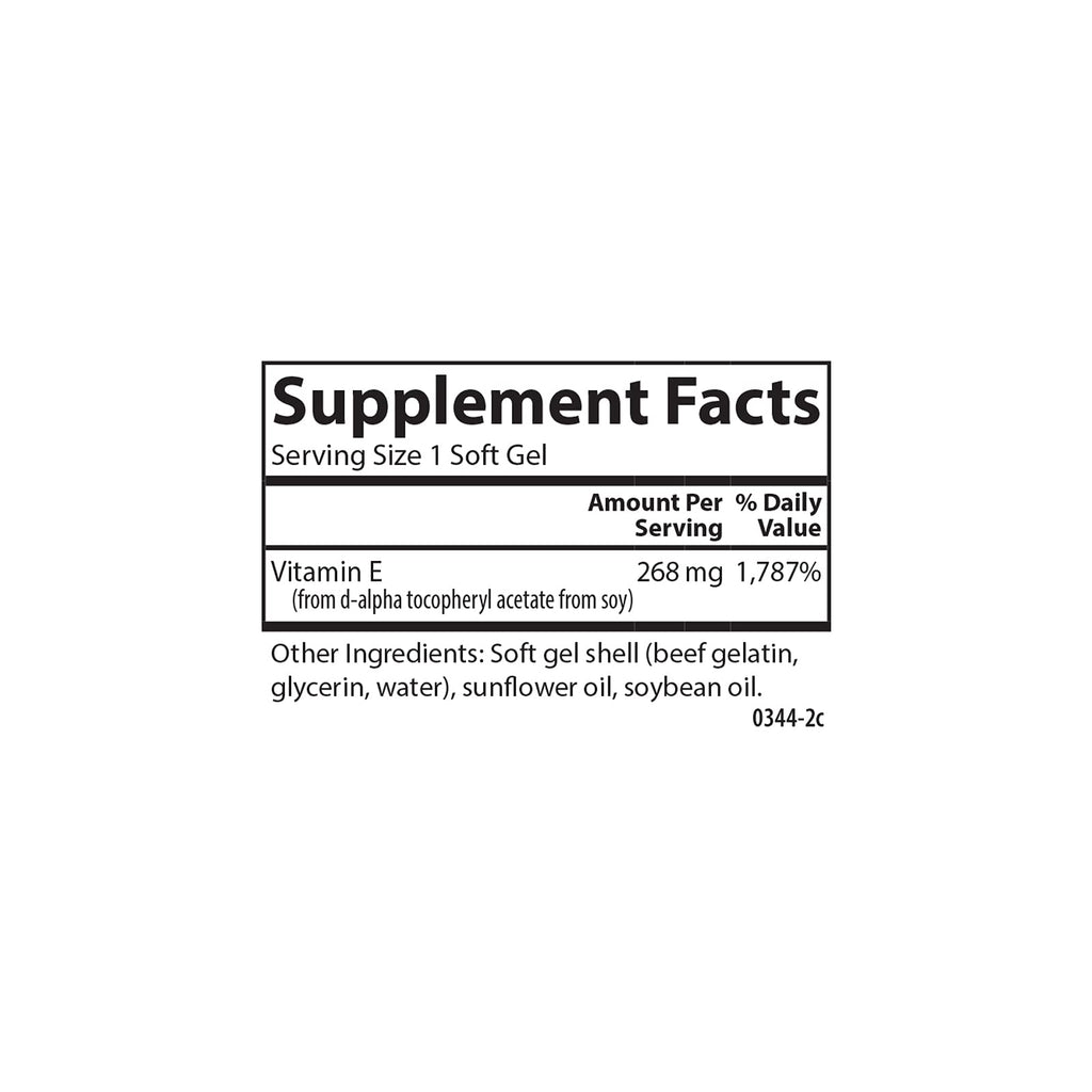 400 IU vitamin E for wellness