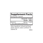 400 IU vitamin E supplement