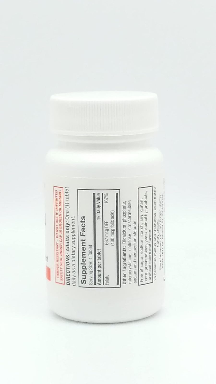 400 mcg folate supplement for women