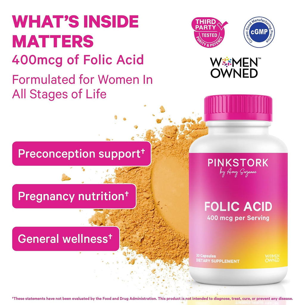400 mcg folic acid for pregnancy