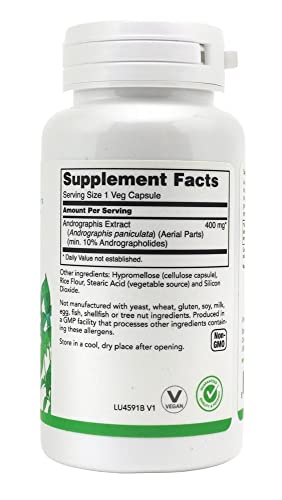 400 mg Andrographis extract health benefits
