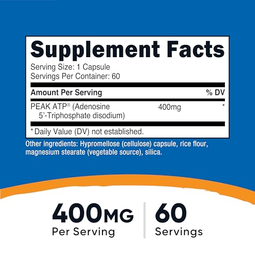 400 mg ATP capsules for performance
