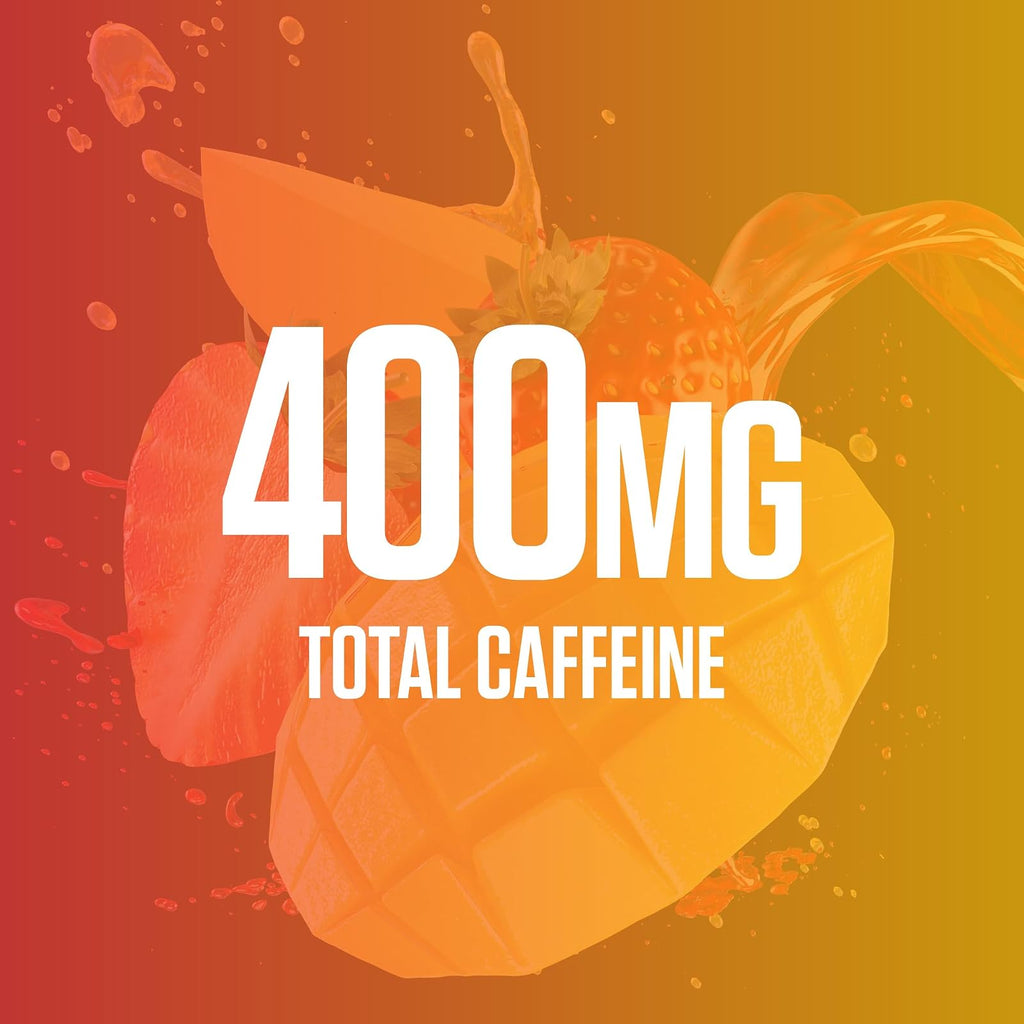 400 mg caffeine pre-workout powder